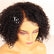 SIMONE Short Curly Bob Wig Human Hair 5X5in HD Lace Front Wig – Thunder ...